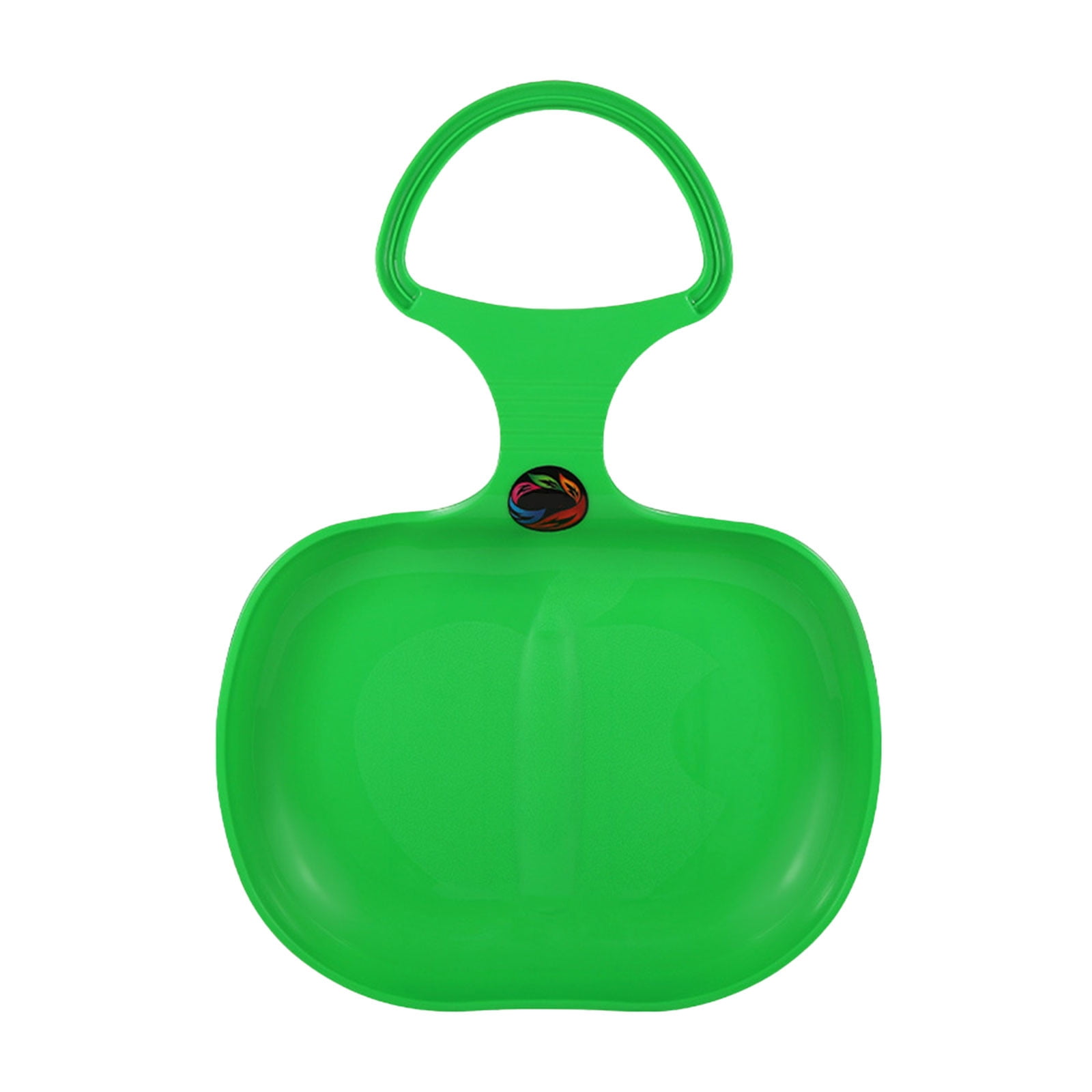 Tuphregyow Durable Plastic Snow Sled Board with Large Handle for Winter ...