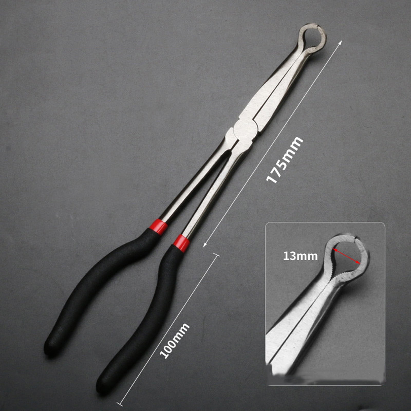 Tuphregyow Extended Pointed Nose Pliers Extended Handle Pliers ...