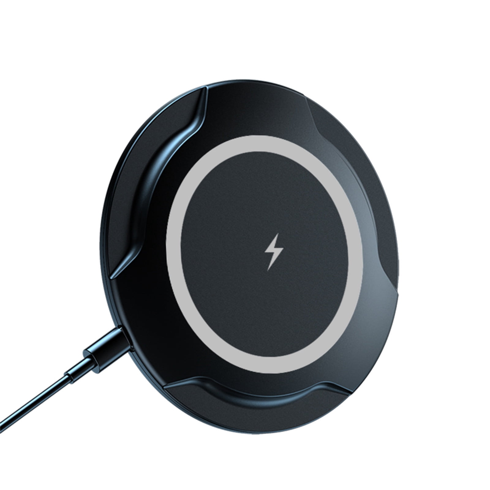 Tuphregyow Flying Saucer Disc 15 W Smart Wireless Metal Charger Car ...
