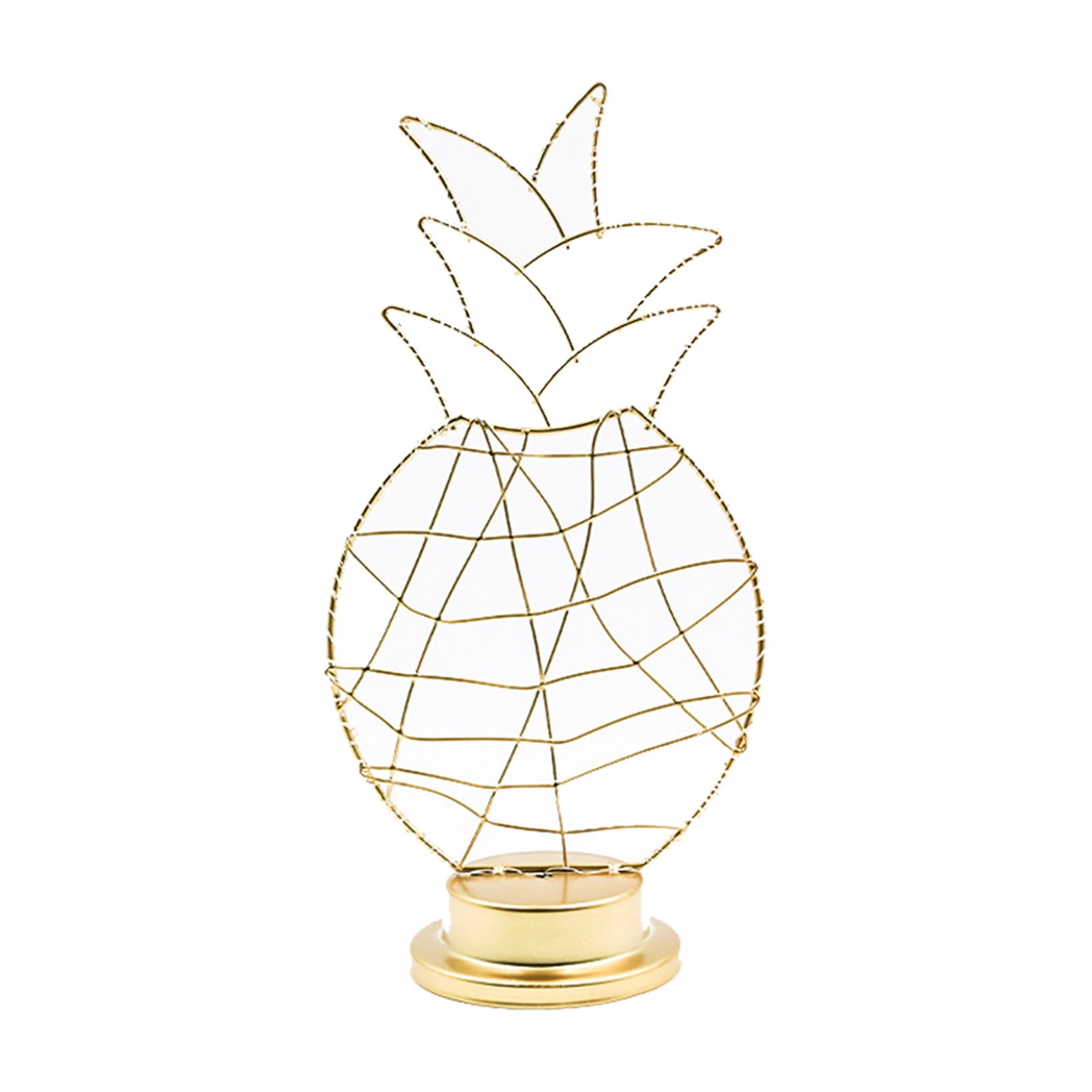 Tuphregyow Iron Decorative Lamp Battery Powered Table Lamp, Warm LED ...