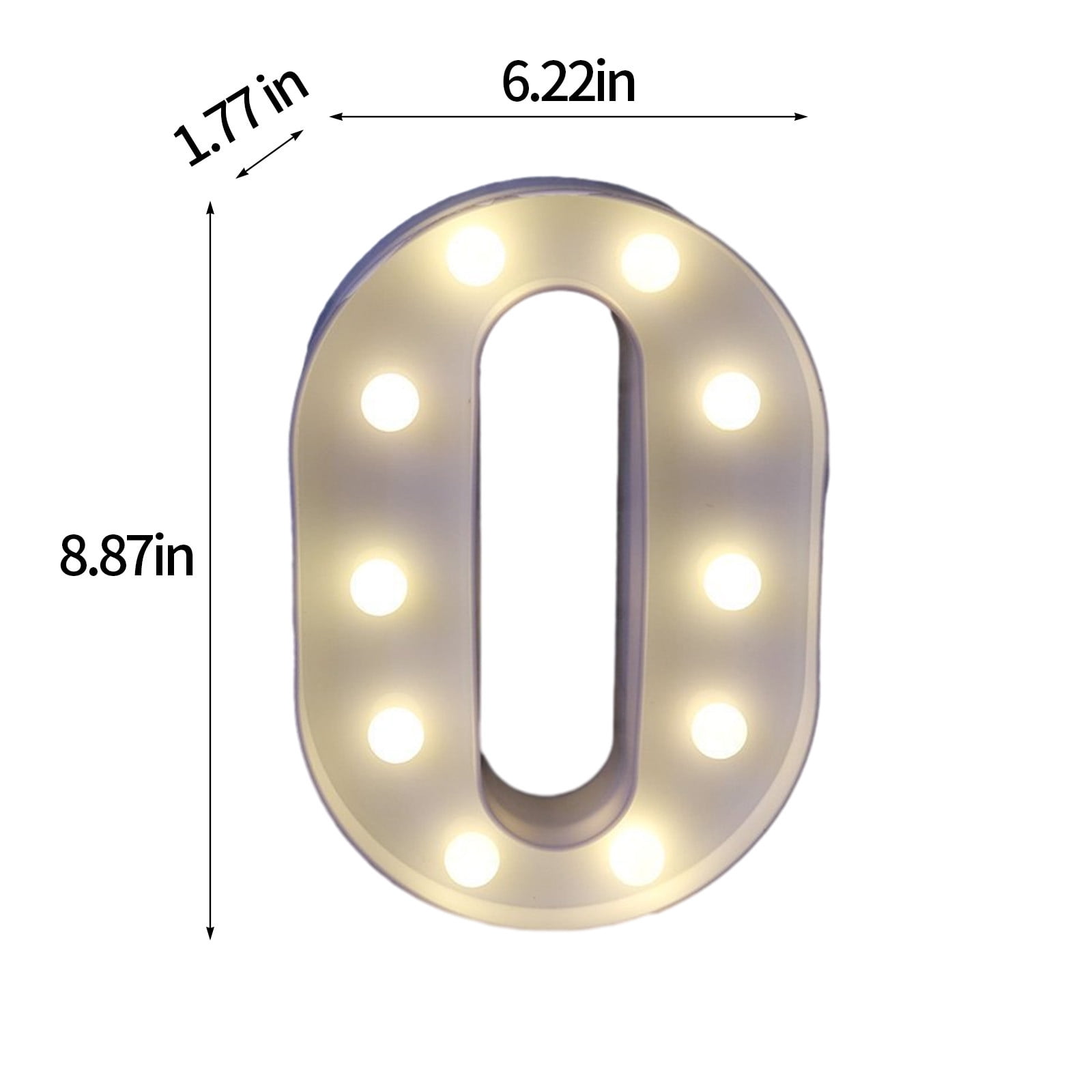 Tuphregyow LED Alphabet Letter Lights - Light Up Letters for Party ...