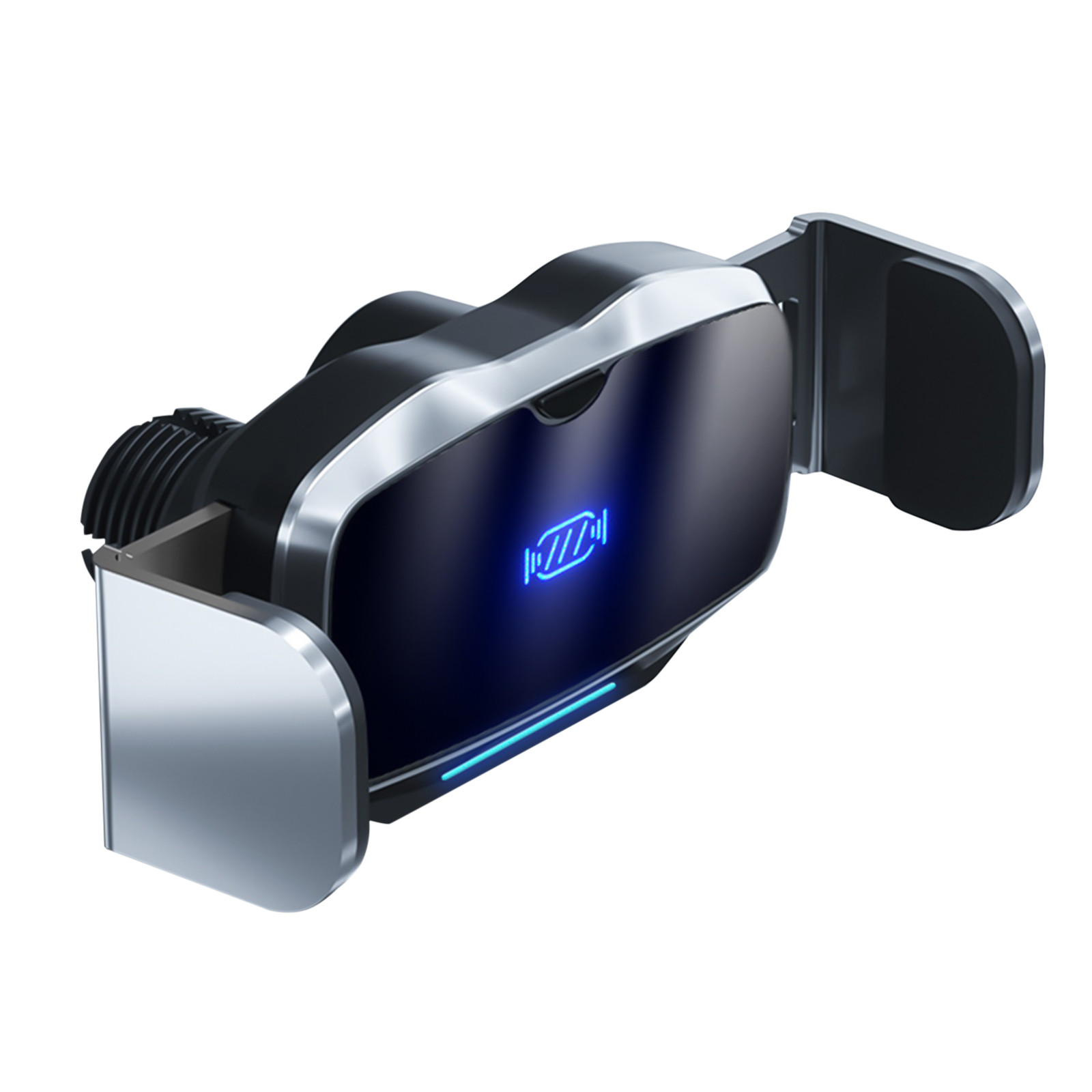 Tuphregyow Mini Car Electric Mobile Phone Holder Metal Induction ...