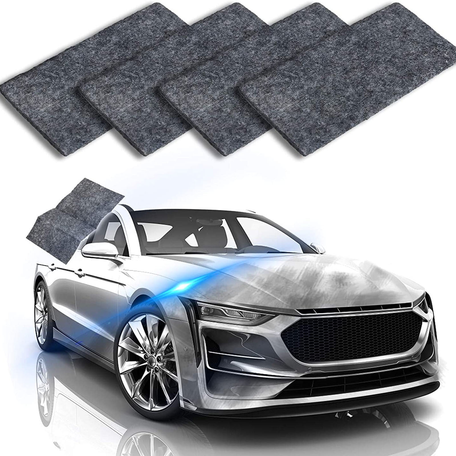 Tuphregyow Nano Tech Car Scratch Eraser Cloth: Quick, Effective Removal ...