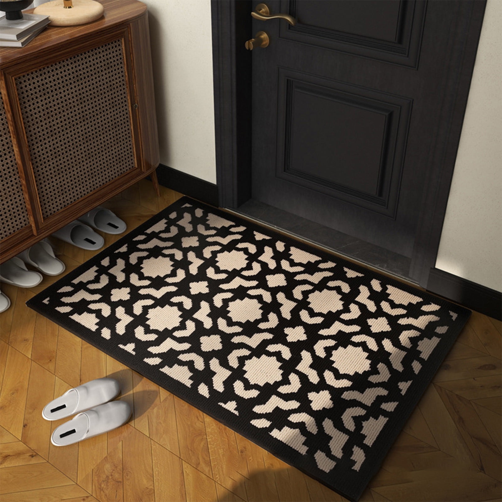 Tuphregyow Non Slip Indoor Entryway Mat Durable, Easy to Clean Front ...