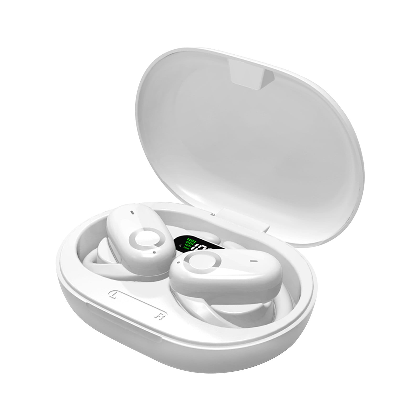Tuphregyow Wireless Bluetooth Earphones With Bones Conduction, Semi ...