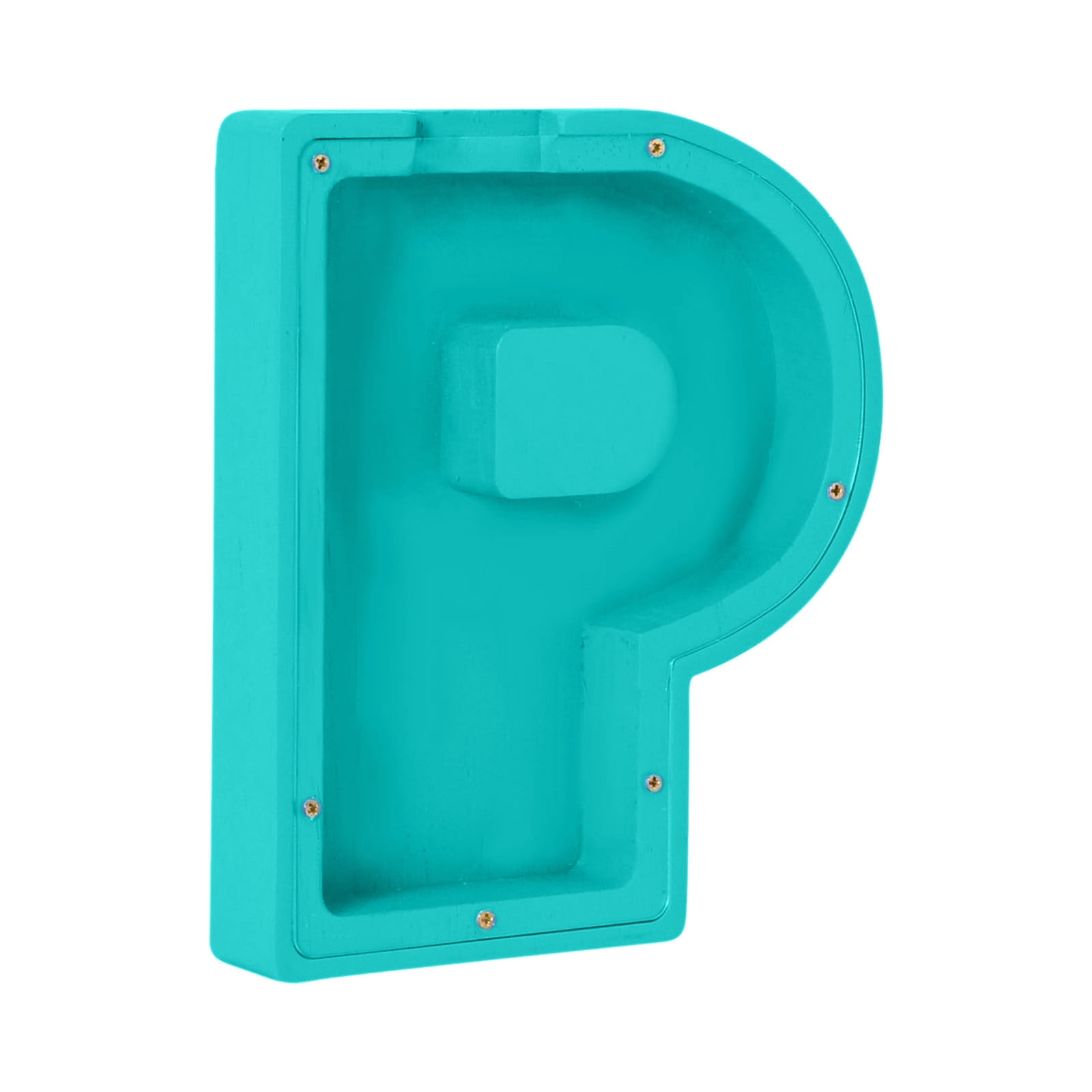 Tuphregyow Wooden Money Bank Colored Letters Coin Bank Text Engraved ...