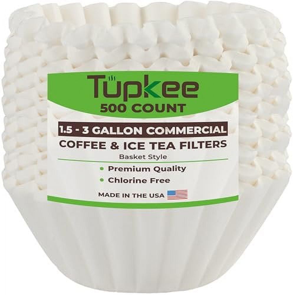 Tupkee Extra Large Coffee Filters - 13 Inch x 5 Inch Premium, Big, Tall ...
