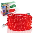 Tupkee LED Rope Light Red - for Indoor and Outdoor use, 24 Feet 7.3 m ...