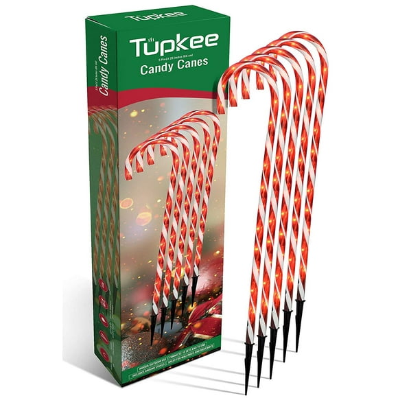 Candy Cane Lights for Christmas Decorations and Holiday Lighting