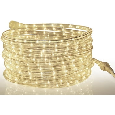 DELight 150Ft Rope Lights 1620 LED Outdoor String Lights Cuttable 2 ...