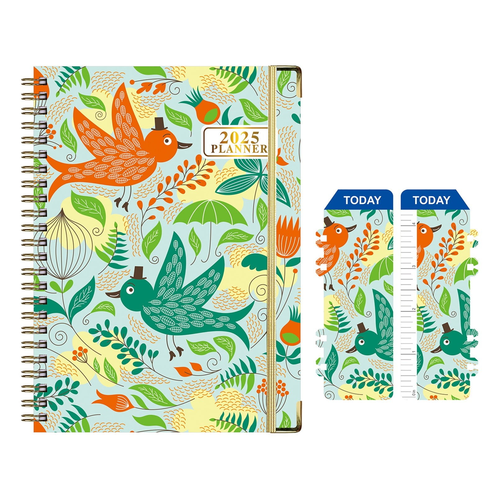 Tuplbcv 2025 A5 English Notebook – Coil Diary with 365-Day Work ...