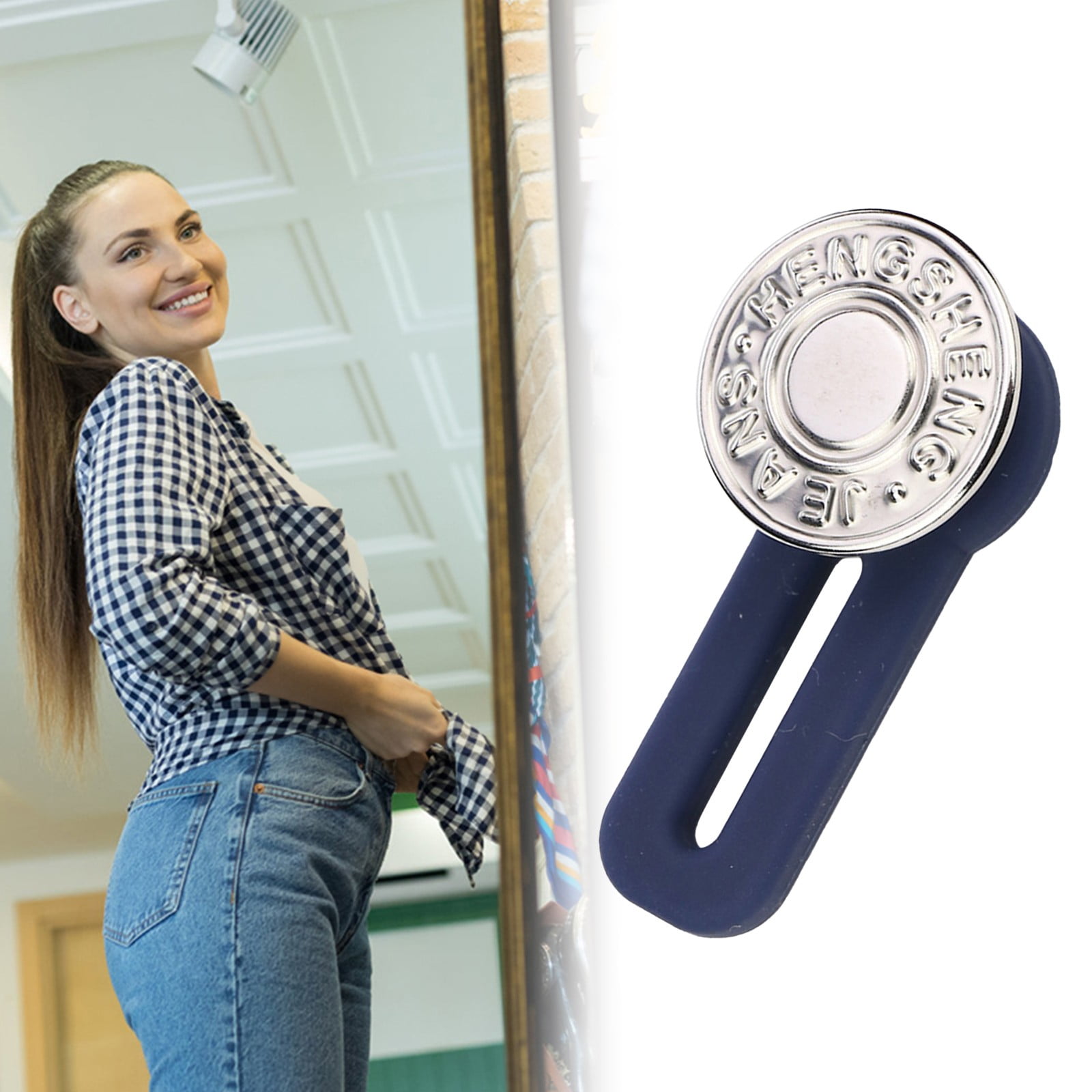 Tuplbcv Button Extenders For Jeans Pants Button Extender Waist ...