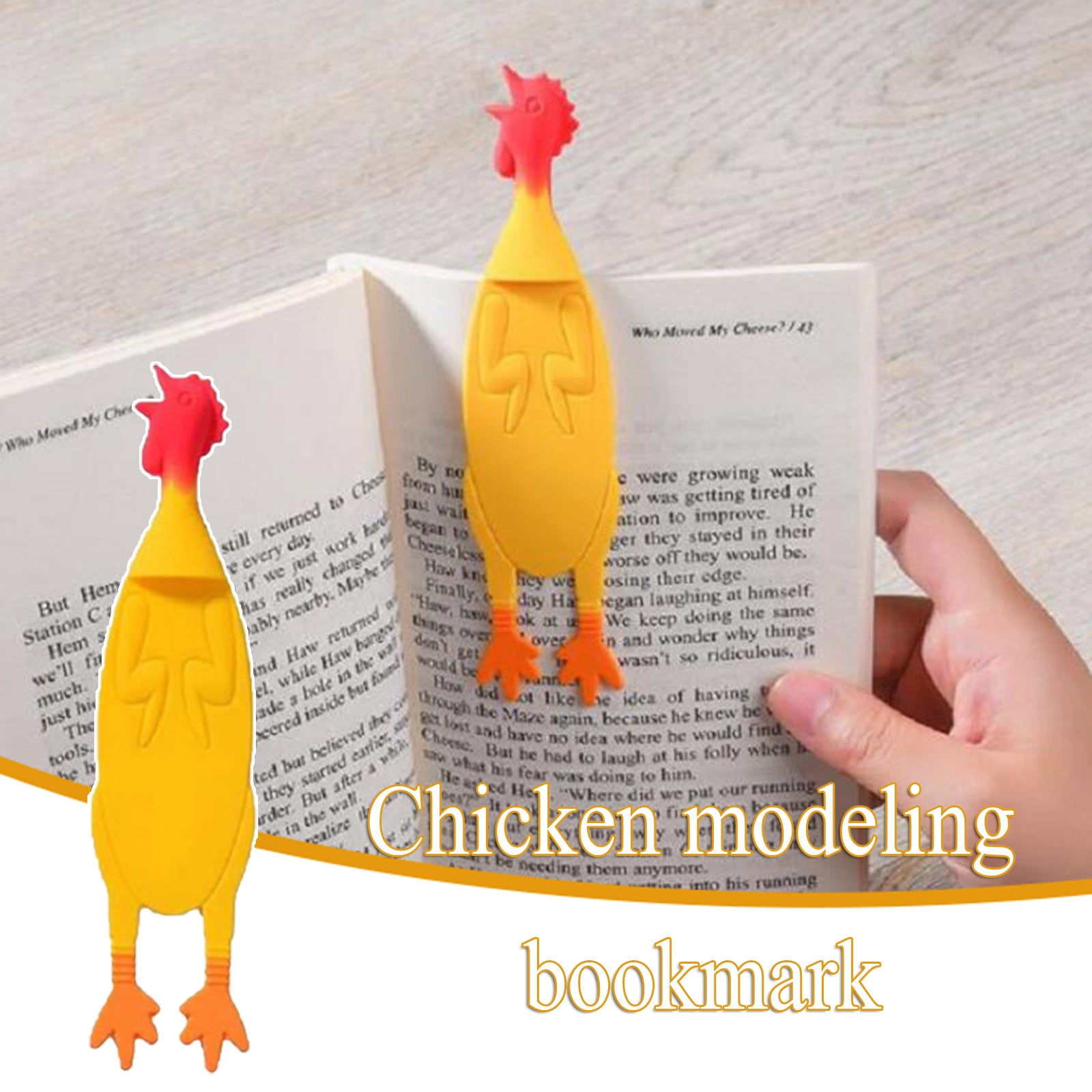 Tuplbcv Chicken Yelling Reading Shape Fun Folder Creative Stereo 3D ...