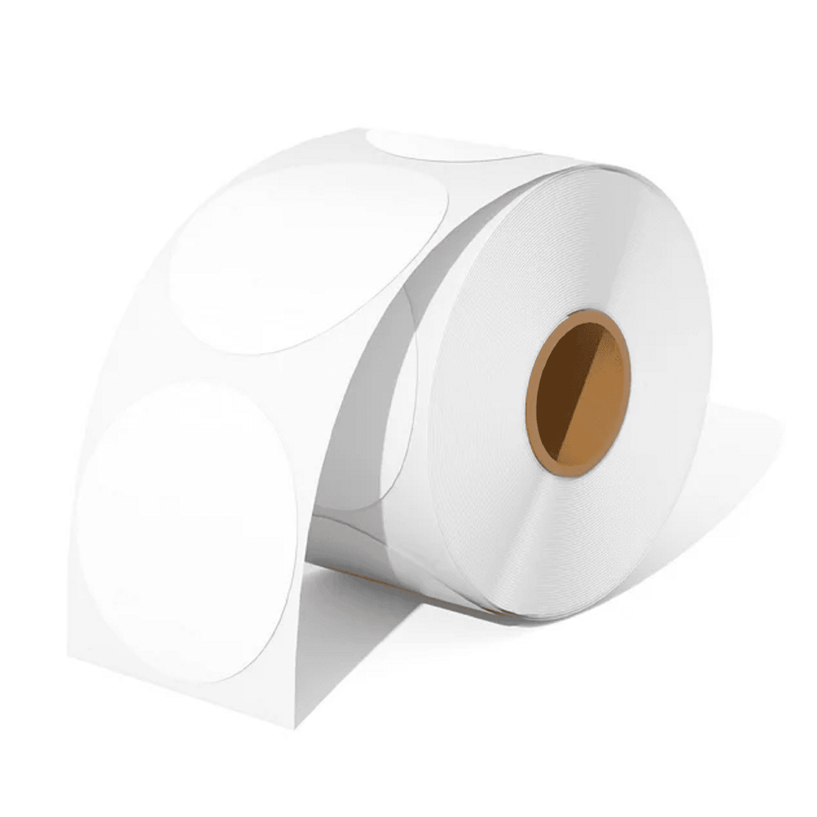 Tuplbcv Circle Thermal Sticker Labels Self Adhesive Round Direct ...