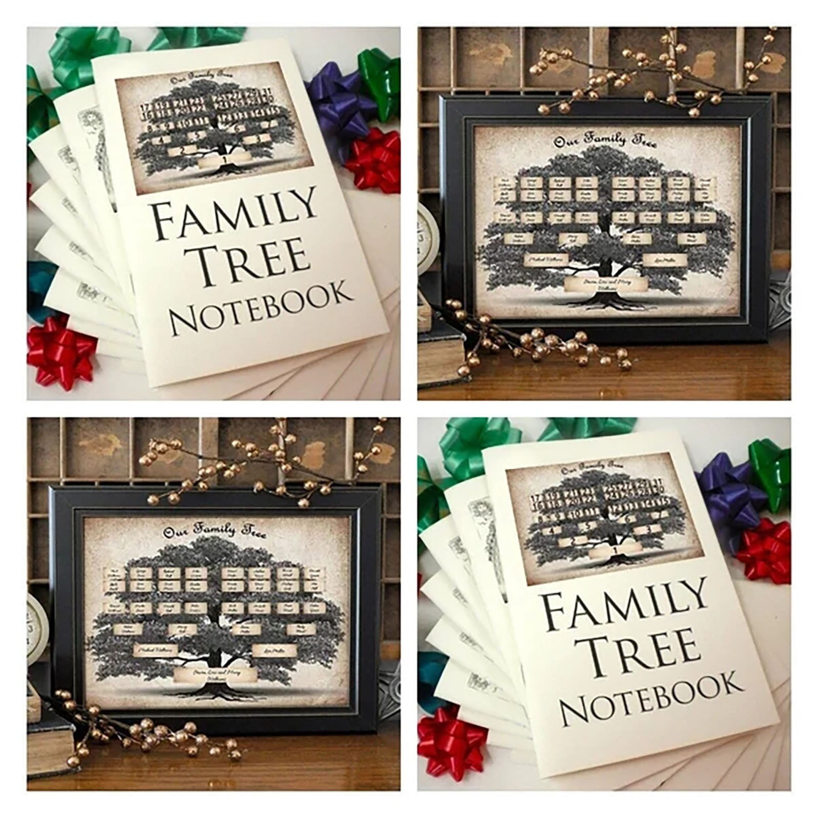 Tuplbcv Family Genealogy Notebook | Handwritten Family Tree Journal for ...