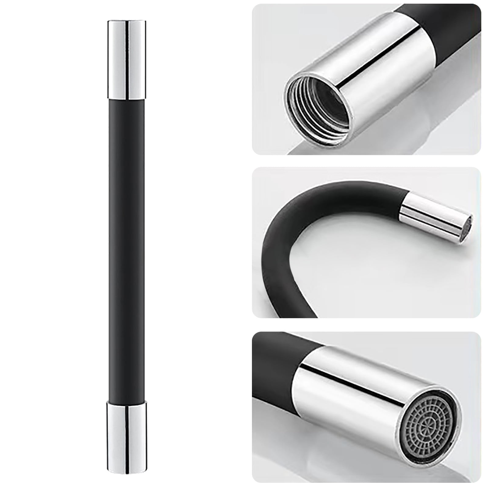 Tuplbcv Faucet Extender Tube 360° Bending And In Any Position With ...