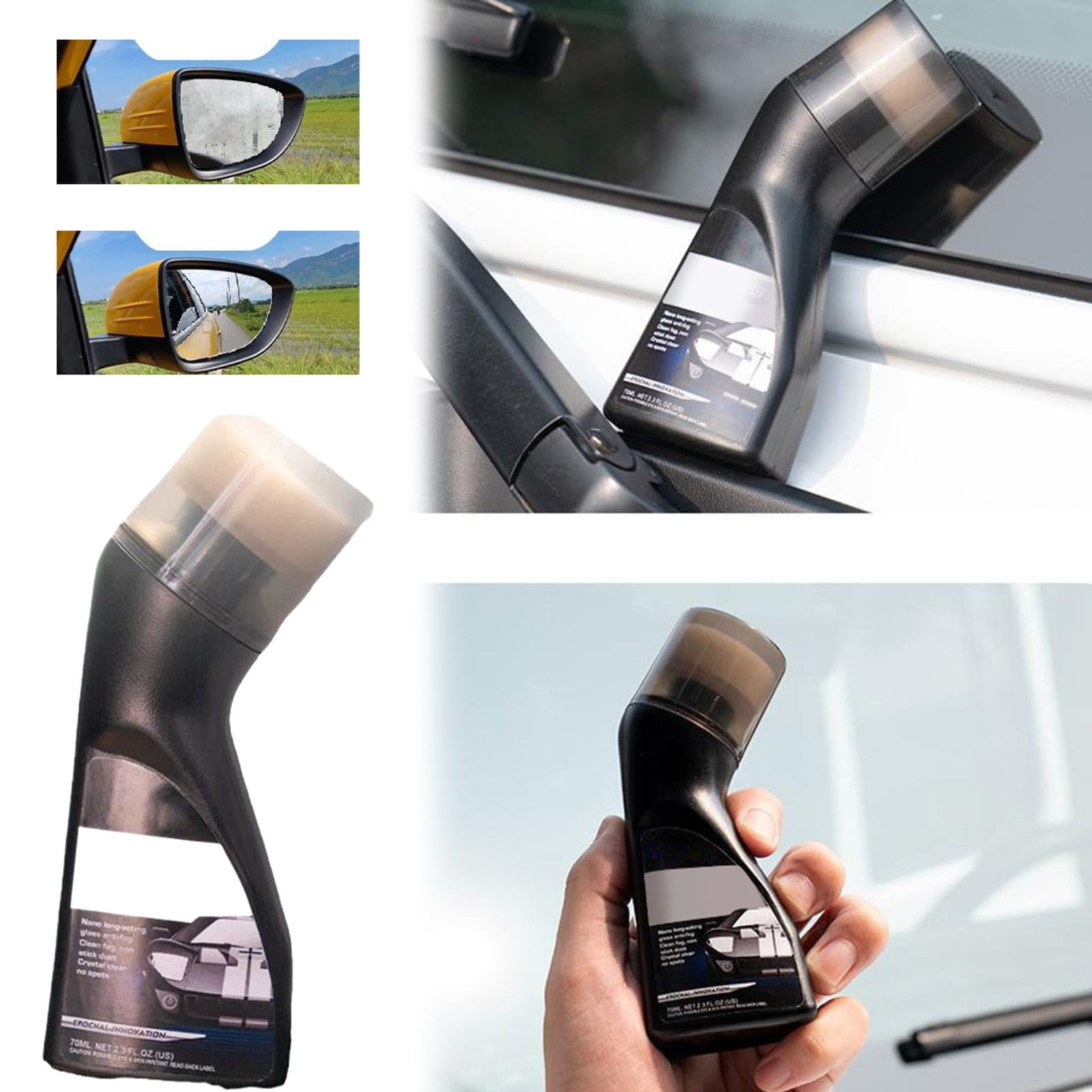 Tuplbcv Gem Coating Glass Gem Anti Fog Coating Car Anti Fog Agent With ...