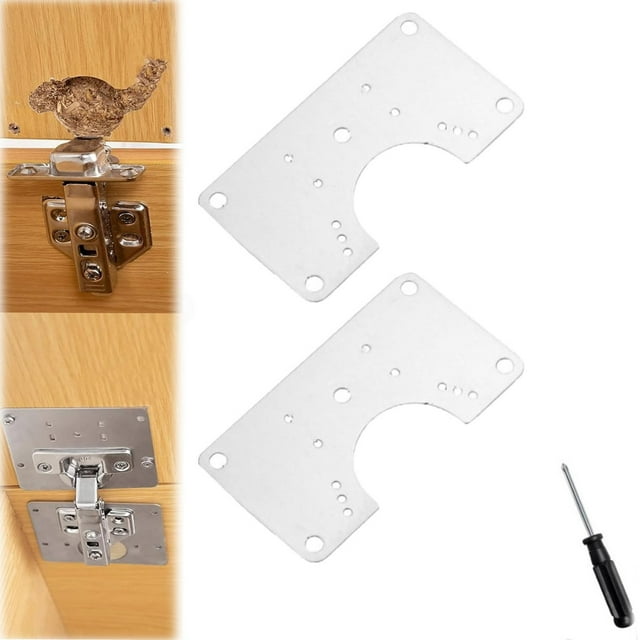 Tuplbcv Hinge Kit Hinge Kit Hinge Kit Plate For Cabinet Stainless ...