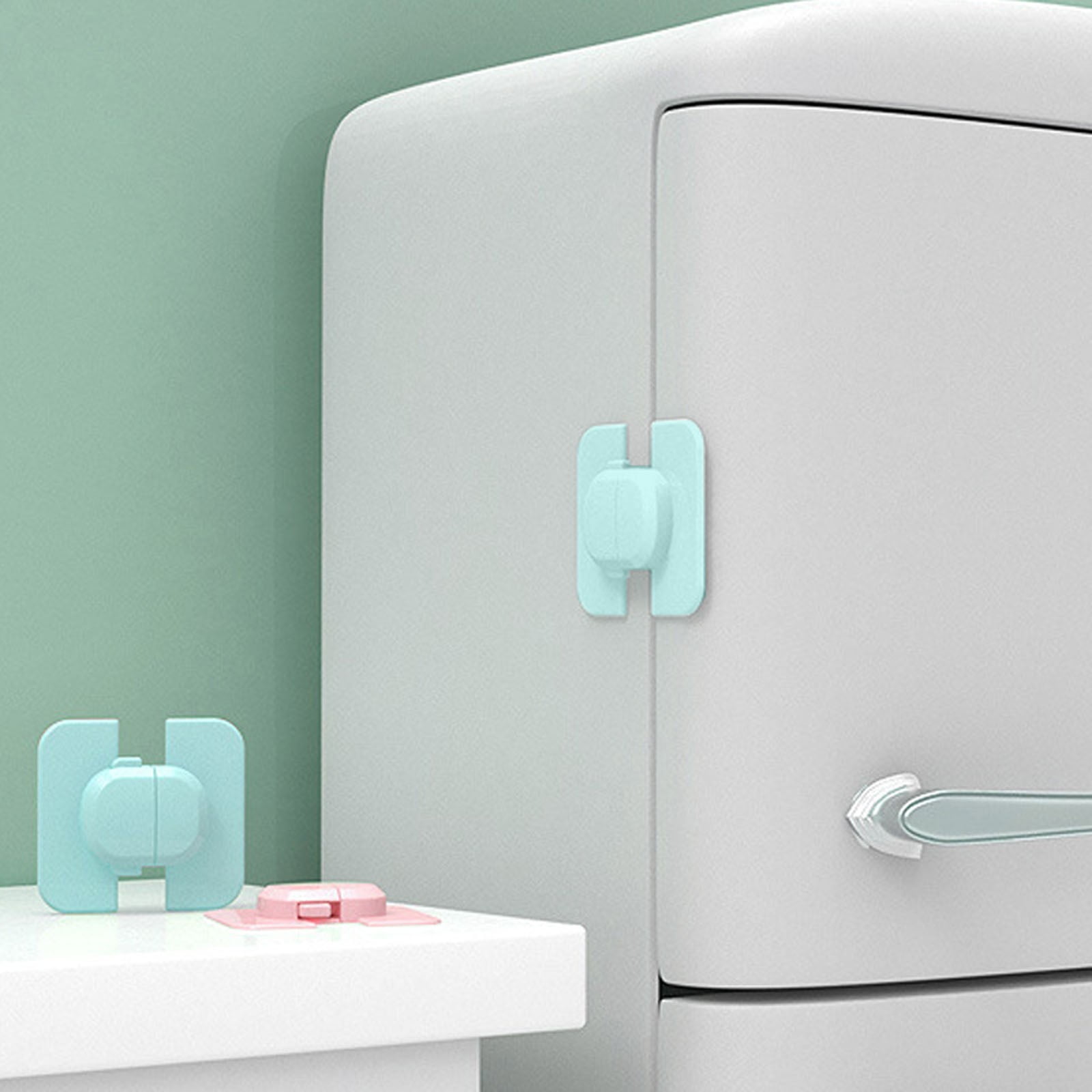 Tuplbcv Home Refrigerator Freezer Door Lock Home Refrigerator Fridge ...