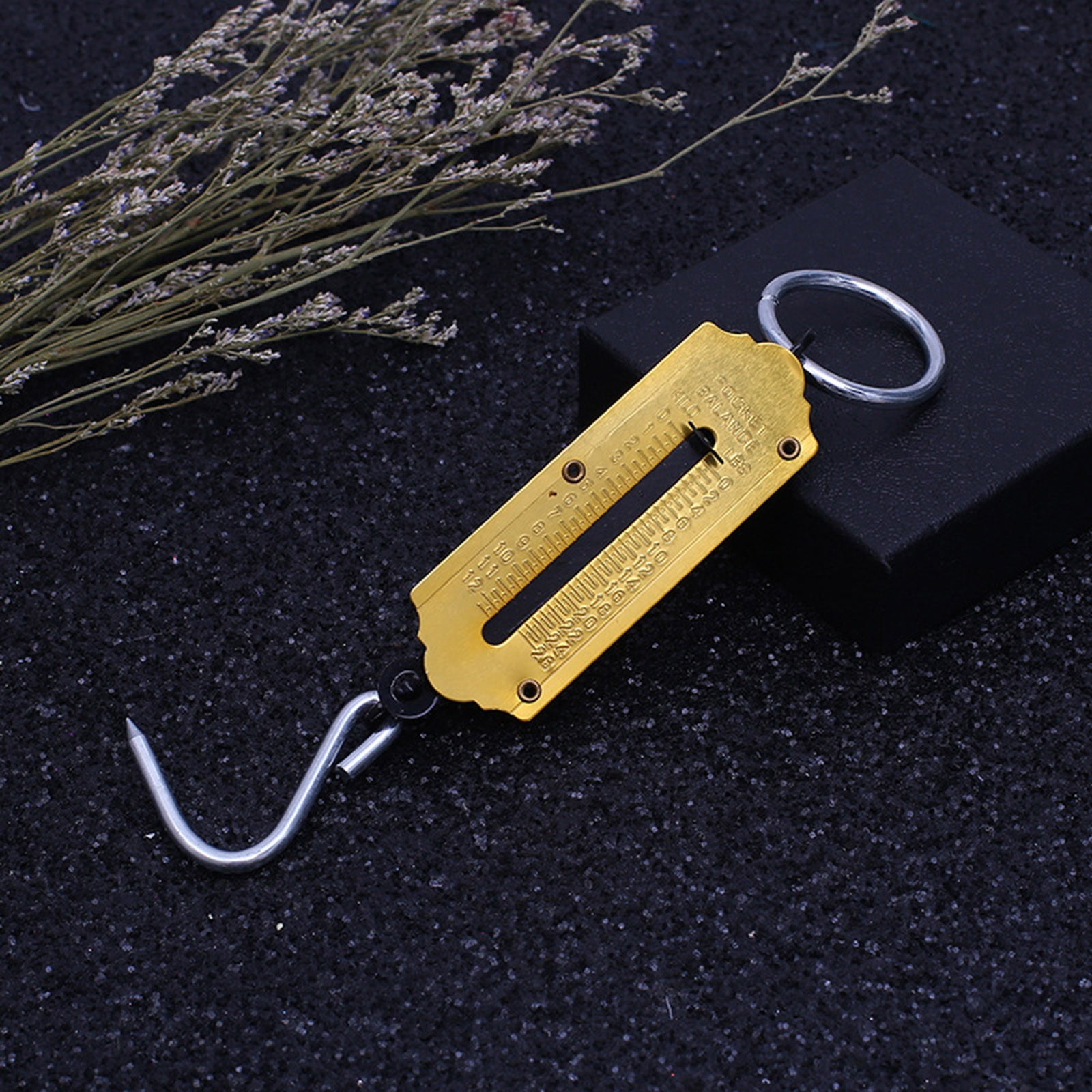 Tuplbcv Portable Portable Vertical Mechanical Yellow Scale Hook Weigh ...
