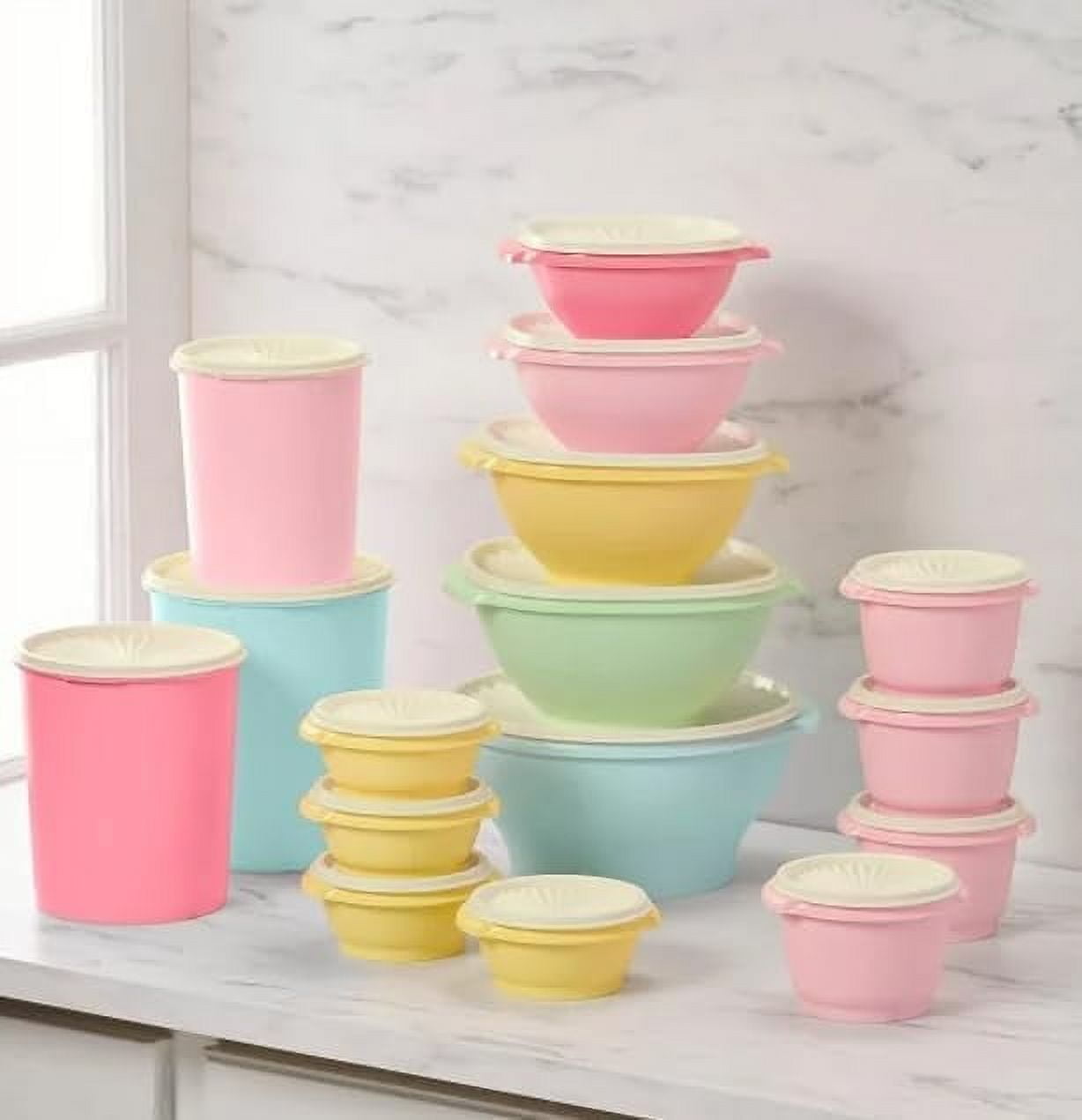 Tuppers for ware Heritage Collection Plastic Food Storage Containers ...