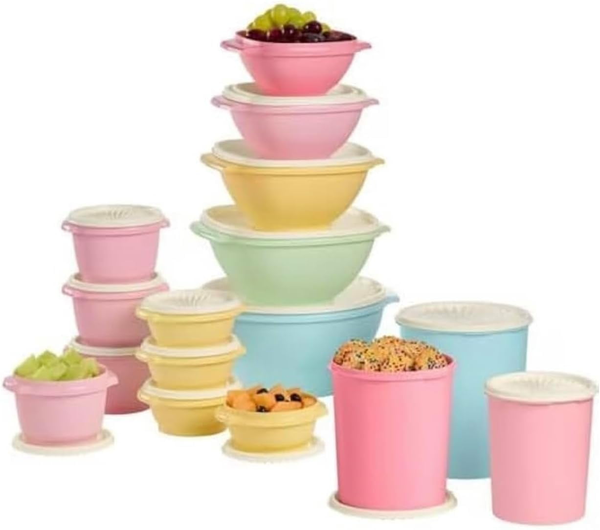 Tuppers for ware Heritage Collection Plastic Food Storage Containers ...