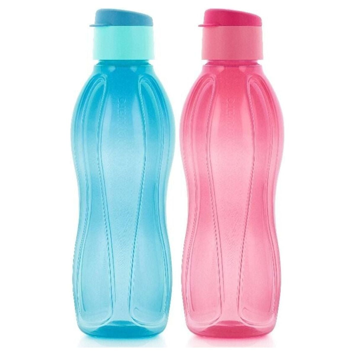 Tupperware 1 Ltr Flip-Top Water Bottle, Set of 2 Assorted Color ...