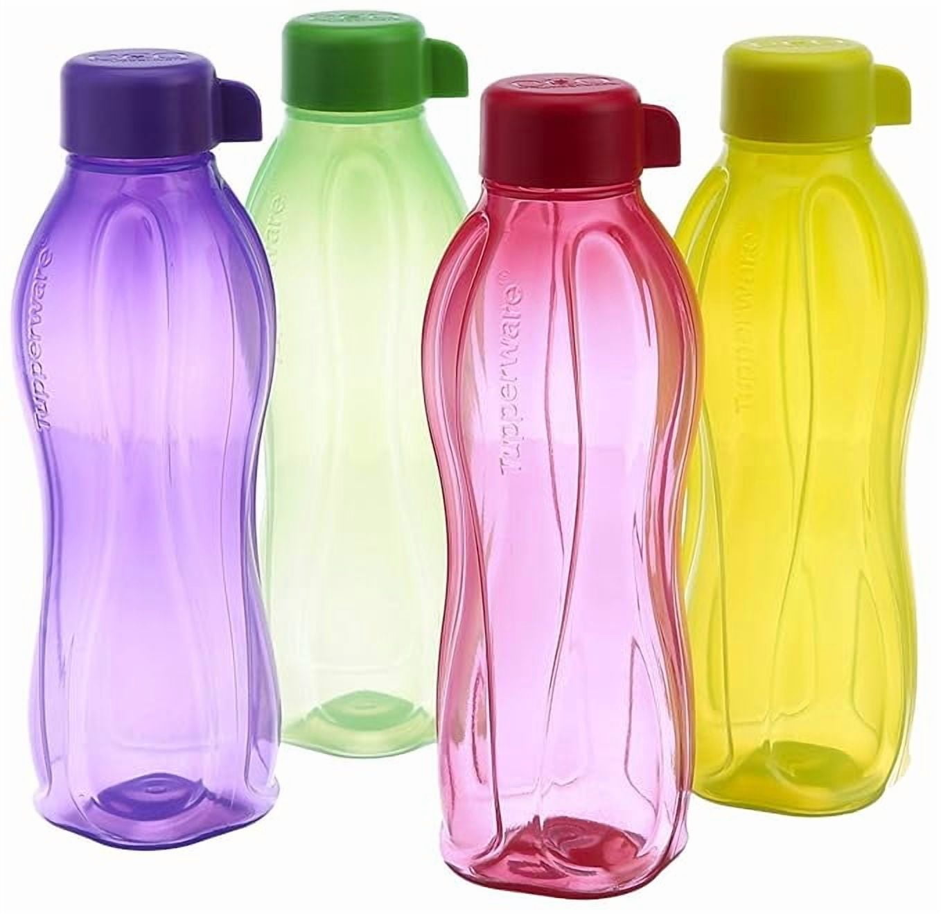 Tupperware Aquasafe 500ml Bottle, Plastic, 4 Pieces - Walmart.com