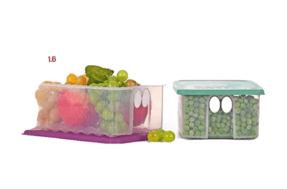 Tupperware Fridge Smart Medium 1.6 Ltr Set Of 2 Best to Store Fruits ...