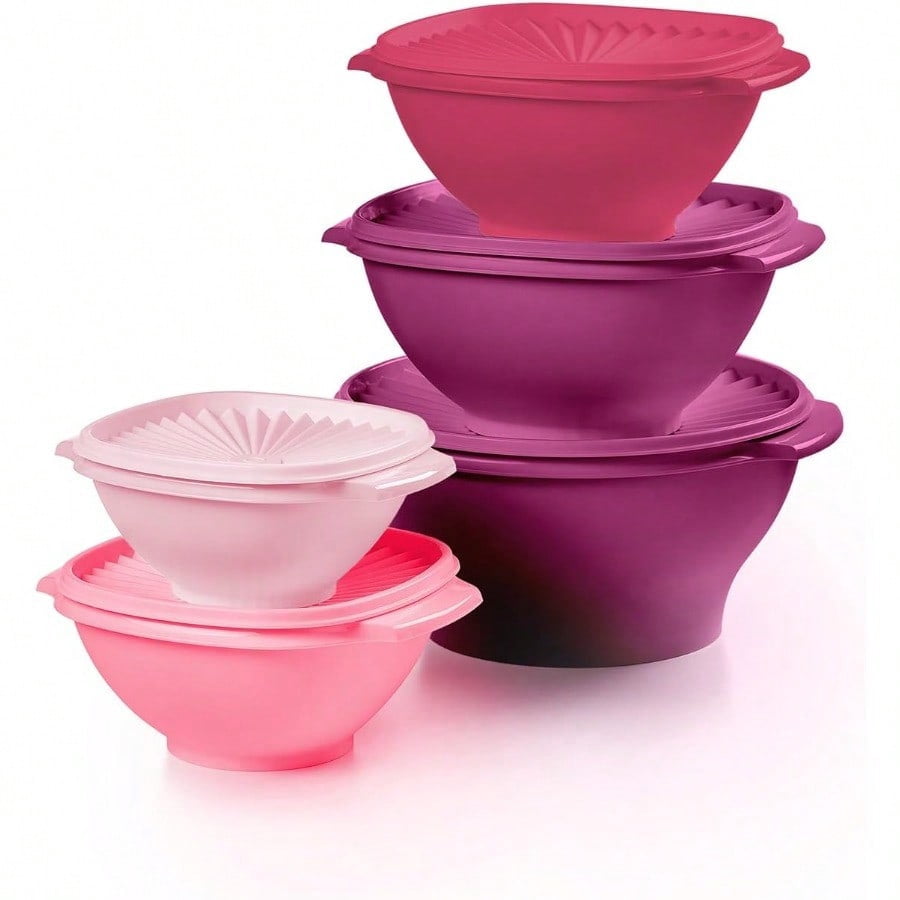 Tupperware Heritage Collection New 10 Piece Food Storage Container Set ...