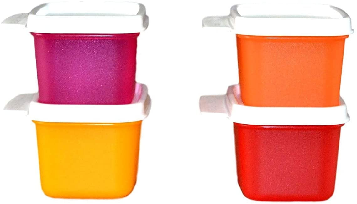 Tupperware Keep Tab Extra Mini (160Ml), Set Of 4 - Walmart.com