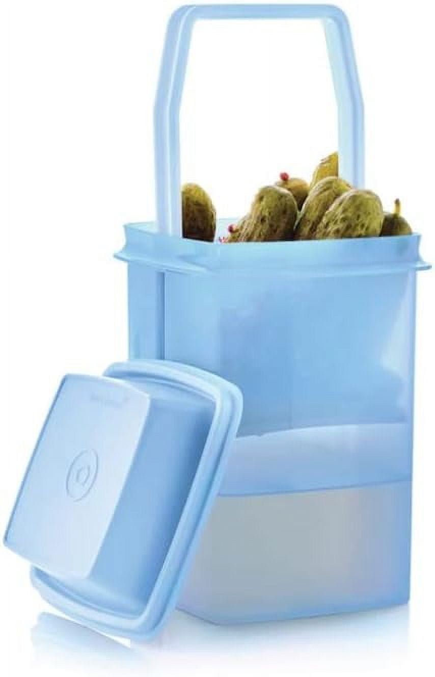 Tupperware Large Square Pick A Deli Pickle Keeper Container 8 Cup / 2L ...