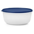 Tupperware Modular Large Bowl 1 Gallon /4 L In Tokyo Blue Seal ...