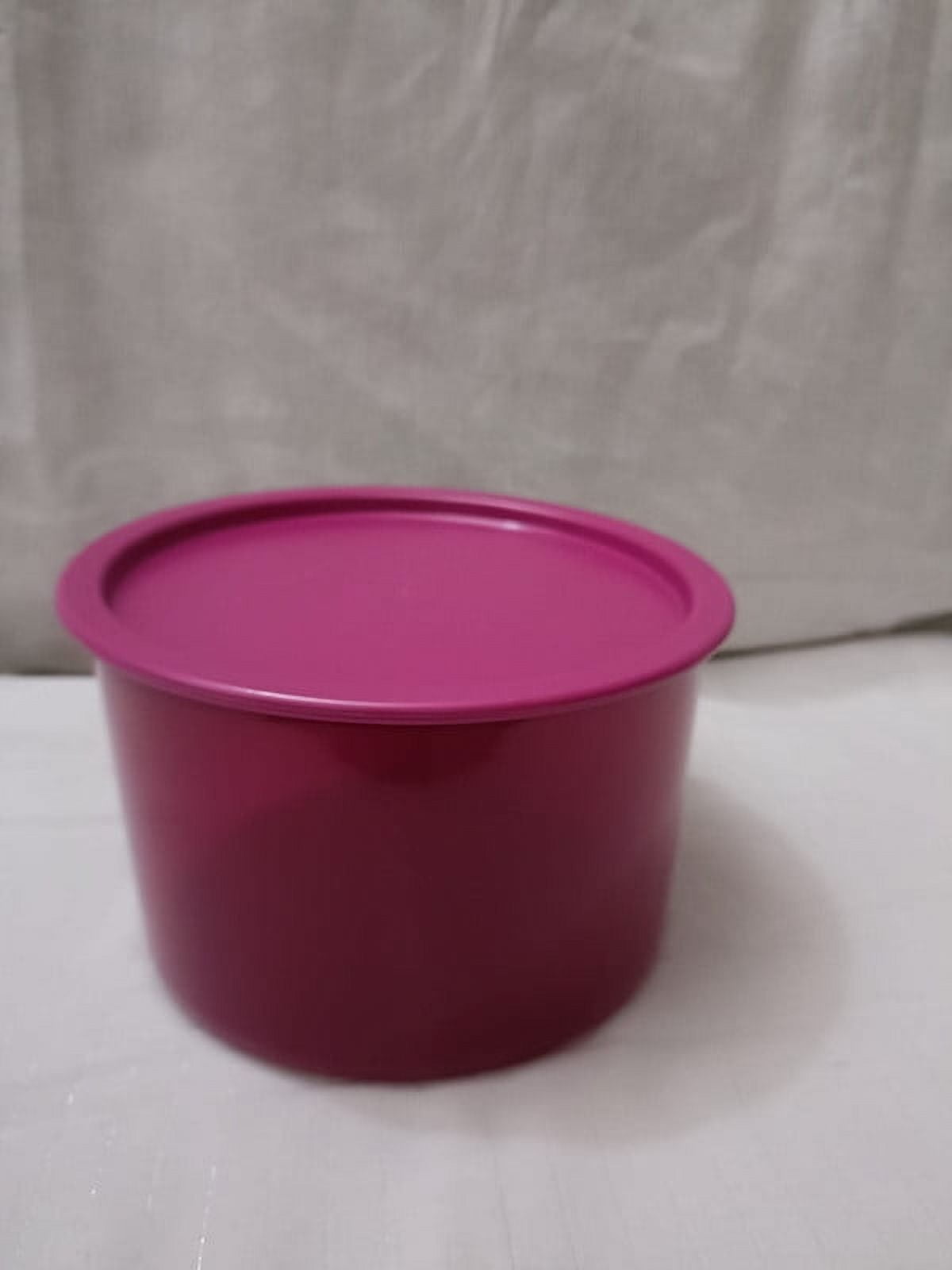 Tupperware One Touch Fresh Canister Box 1.4 Litre Wine Colour - Walmart.com