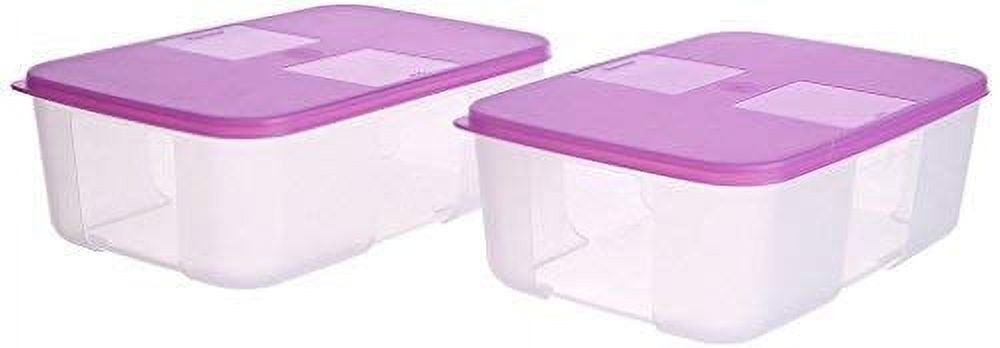 Tupperware Large Freezer Mate Set, Plastic Food Storage Containers ...