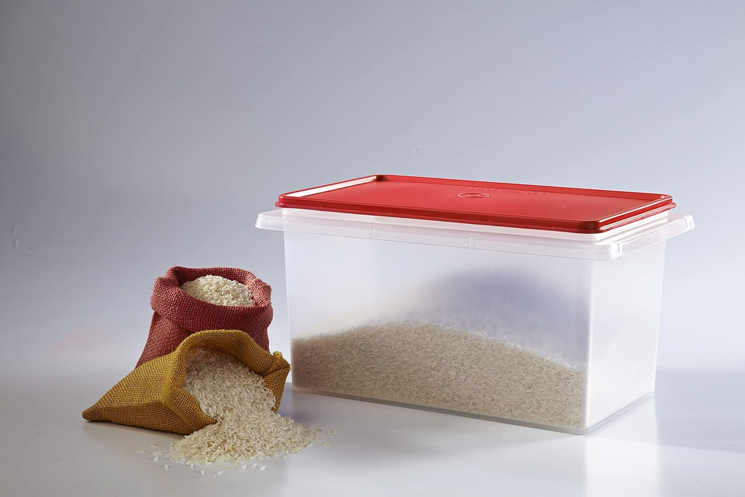 Tupperware Plastic Rice Keeper, 5Kg 1pc - Walmart.com