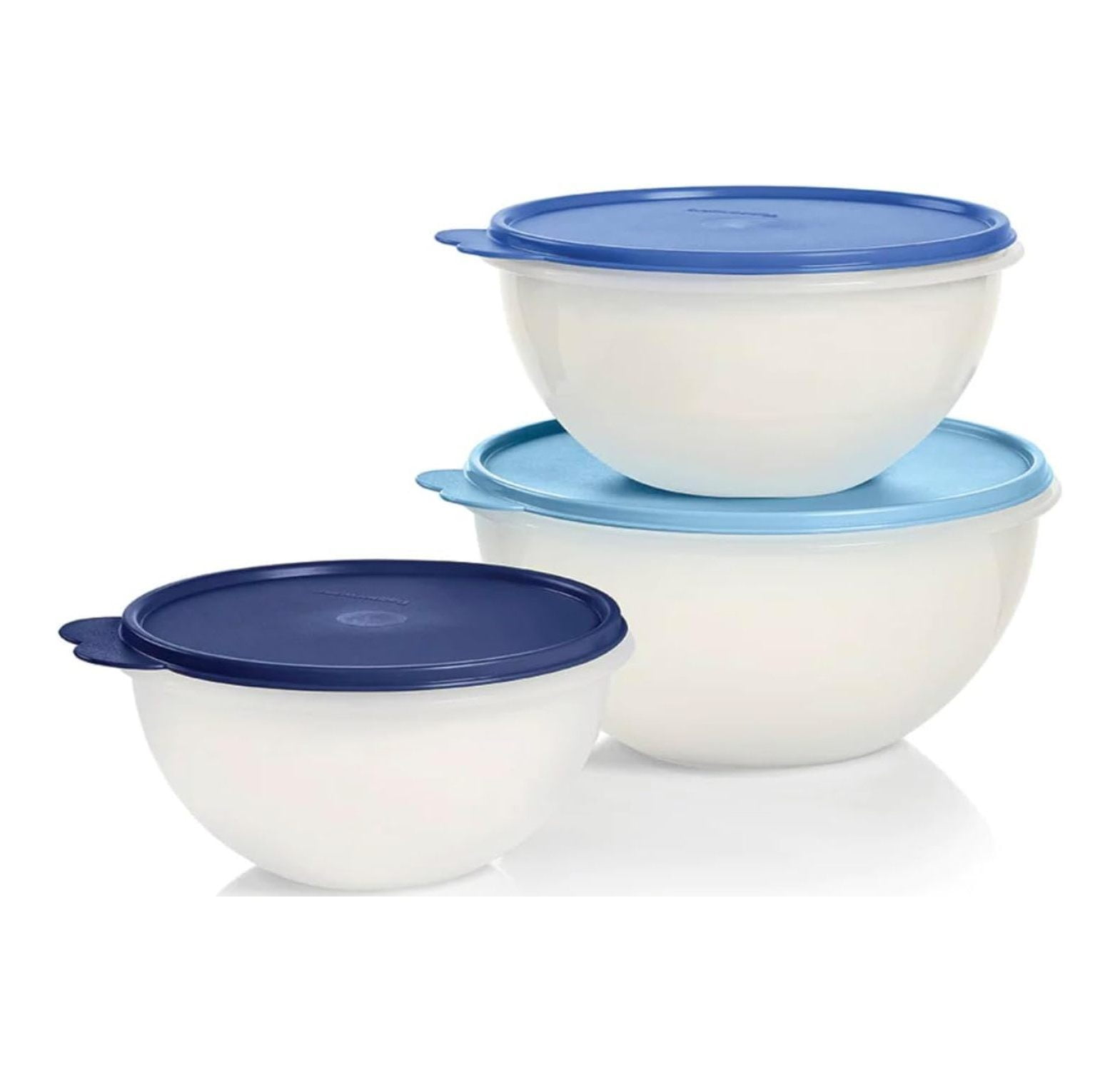 Tupperware Plastic Wonderlier Bowl Set 3 - Walmart.com