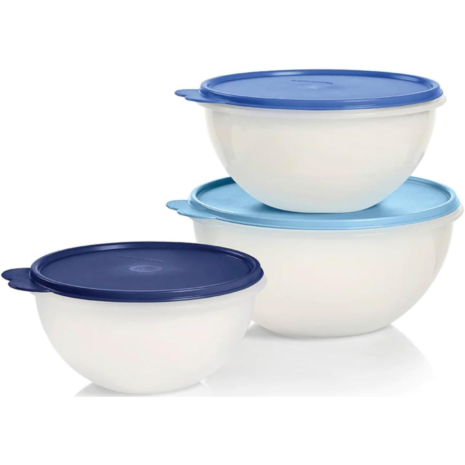 Tupperware Plastic Wonderlier Bowl Set 3 - Walmart.com