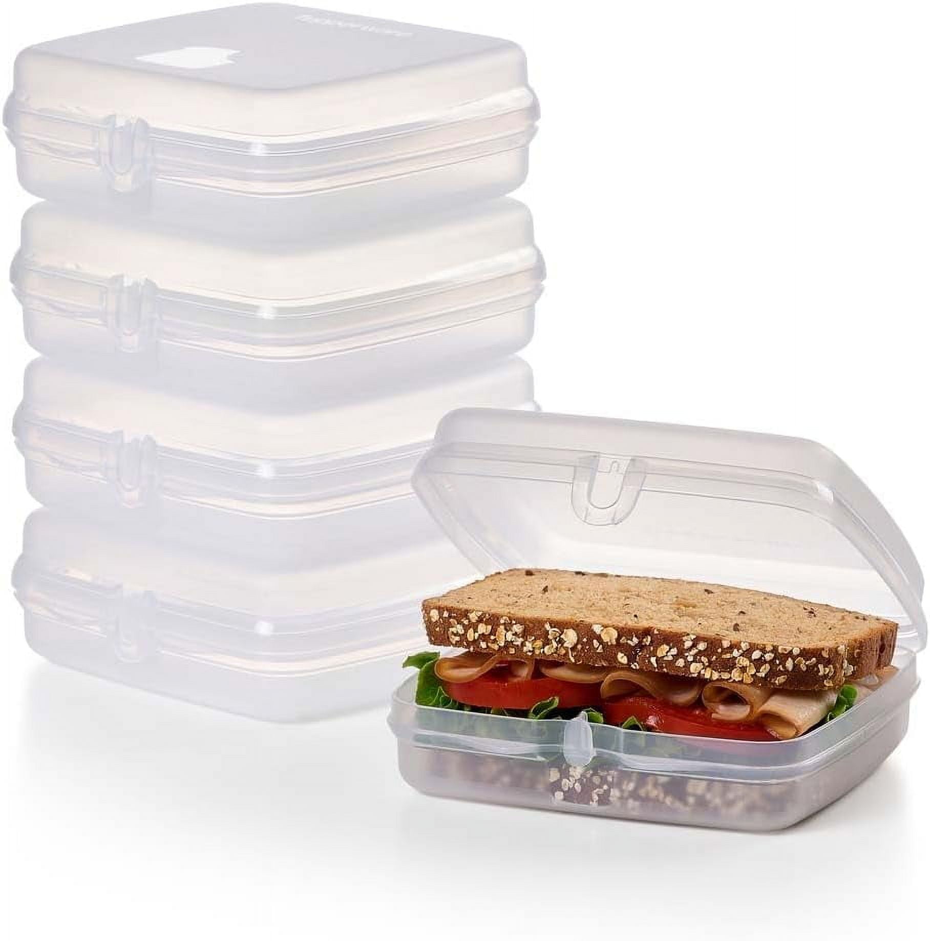 Tupperware Sandwich Keeper Set of 5 - Walmart.com