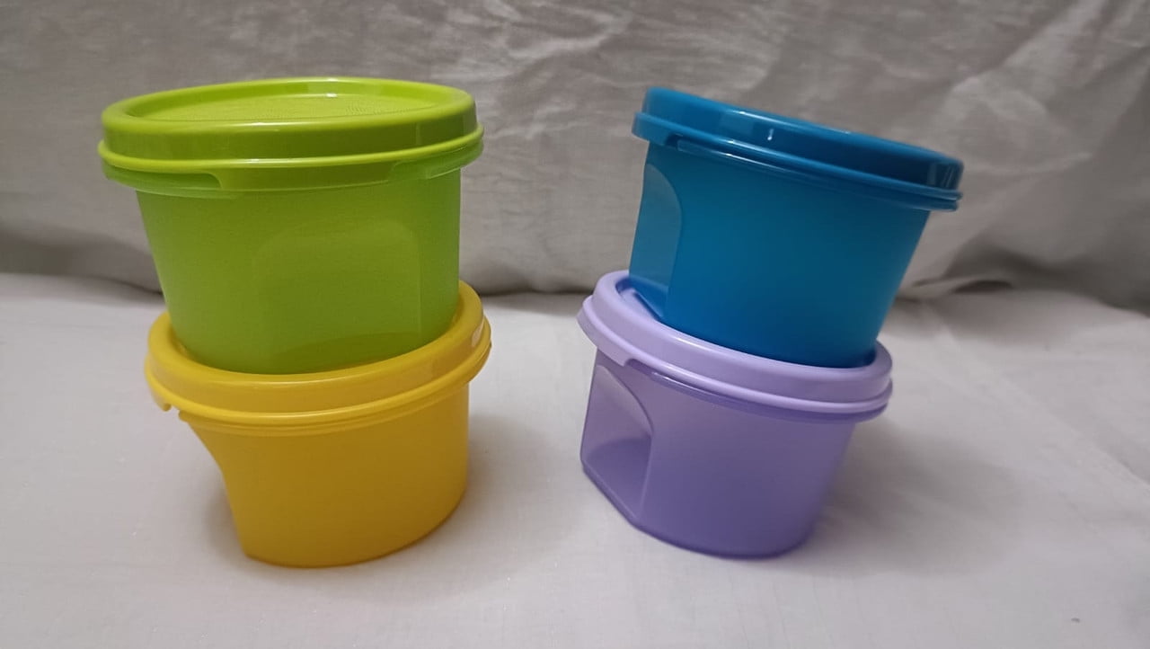 Tupperware 4 Bowls - Spice storage jars for supermarkets - Walmart ...