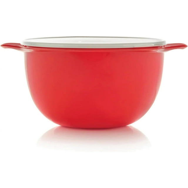 Tupperware Thatsa Mega Bowl Mixing Bowl 42 Cups 10L Chili Red - Walmart.com
