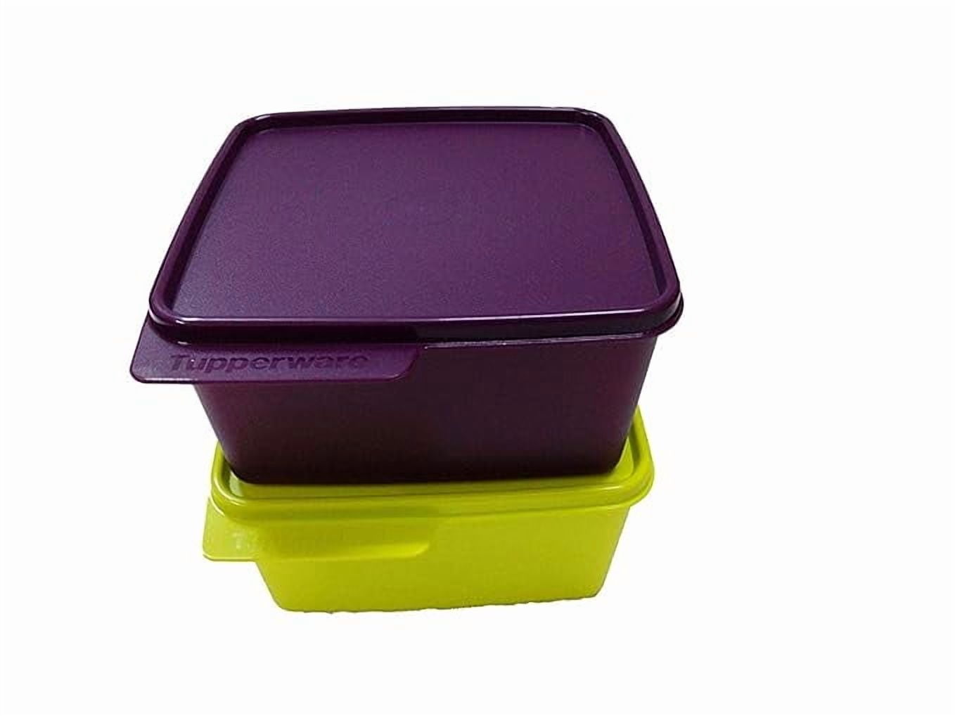 Tupperware Tupin Keep Tab Plastic Container Set (1.2 L, Any Colour) -2 ...