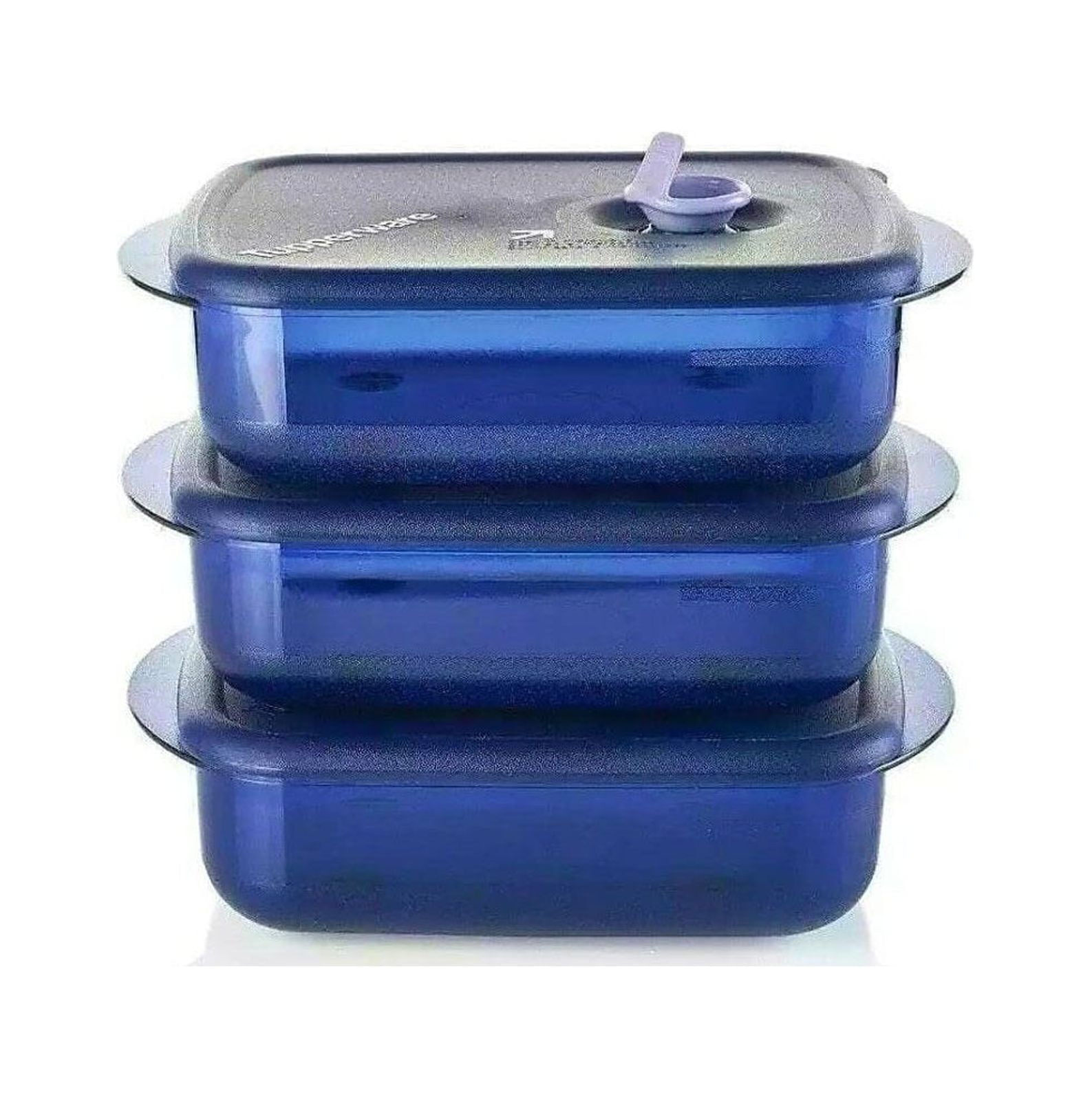 Tupperware Vent N Serve Medium Shallow Set - Walmart.com