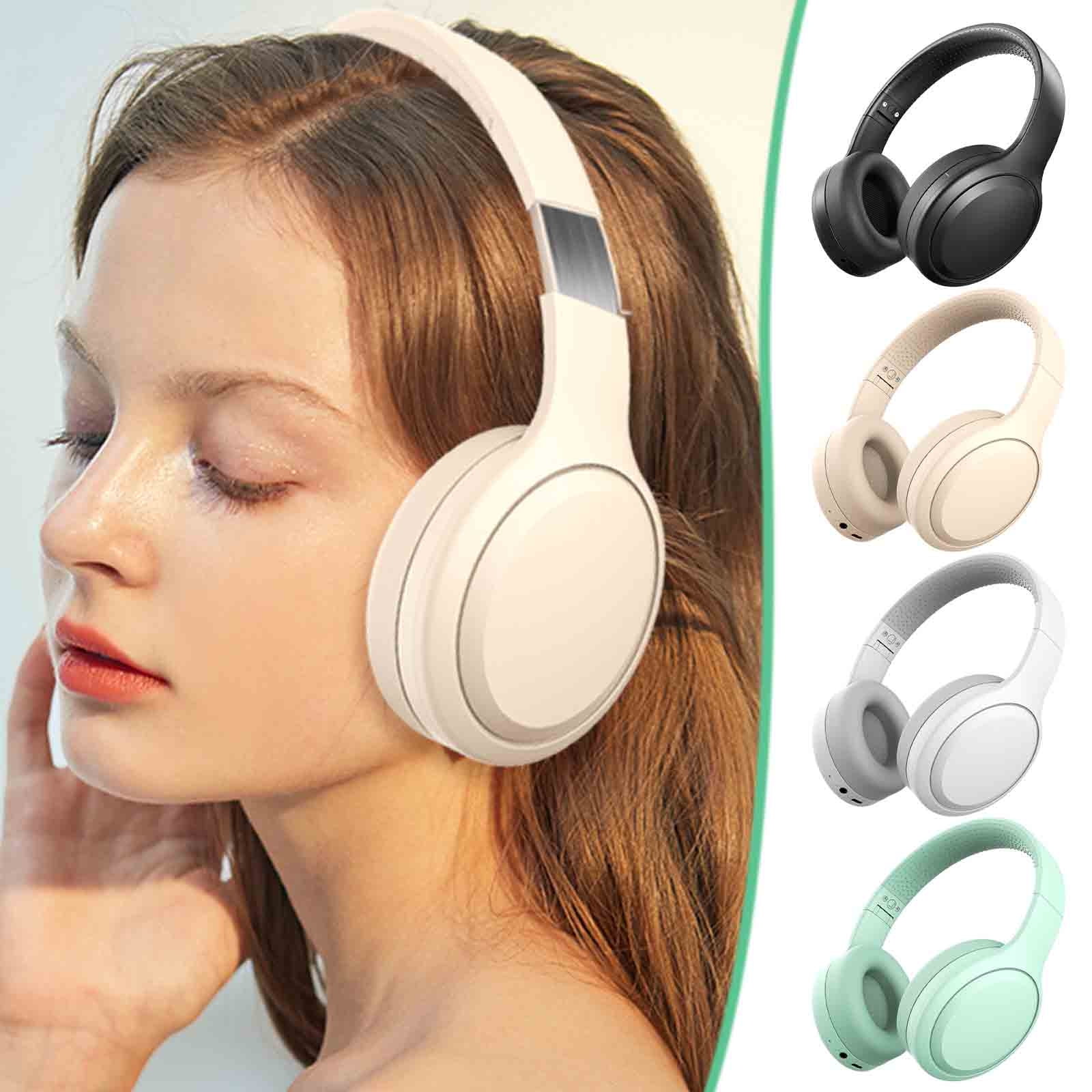 Tupukom Bluetooth Headphone Over Ears,Waterproof Noise Cancelling ...