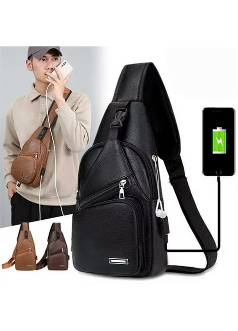 SUOSDEY PU Leather Slim Purse Crossbody Sling Bag for Women, Traveling ...