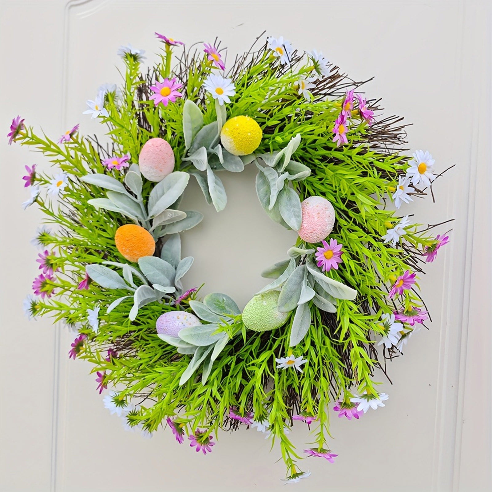 Tupukom Easter Savings Clearance Easter Wreath Decorations for The Home ...