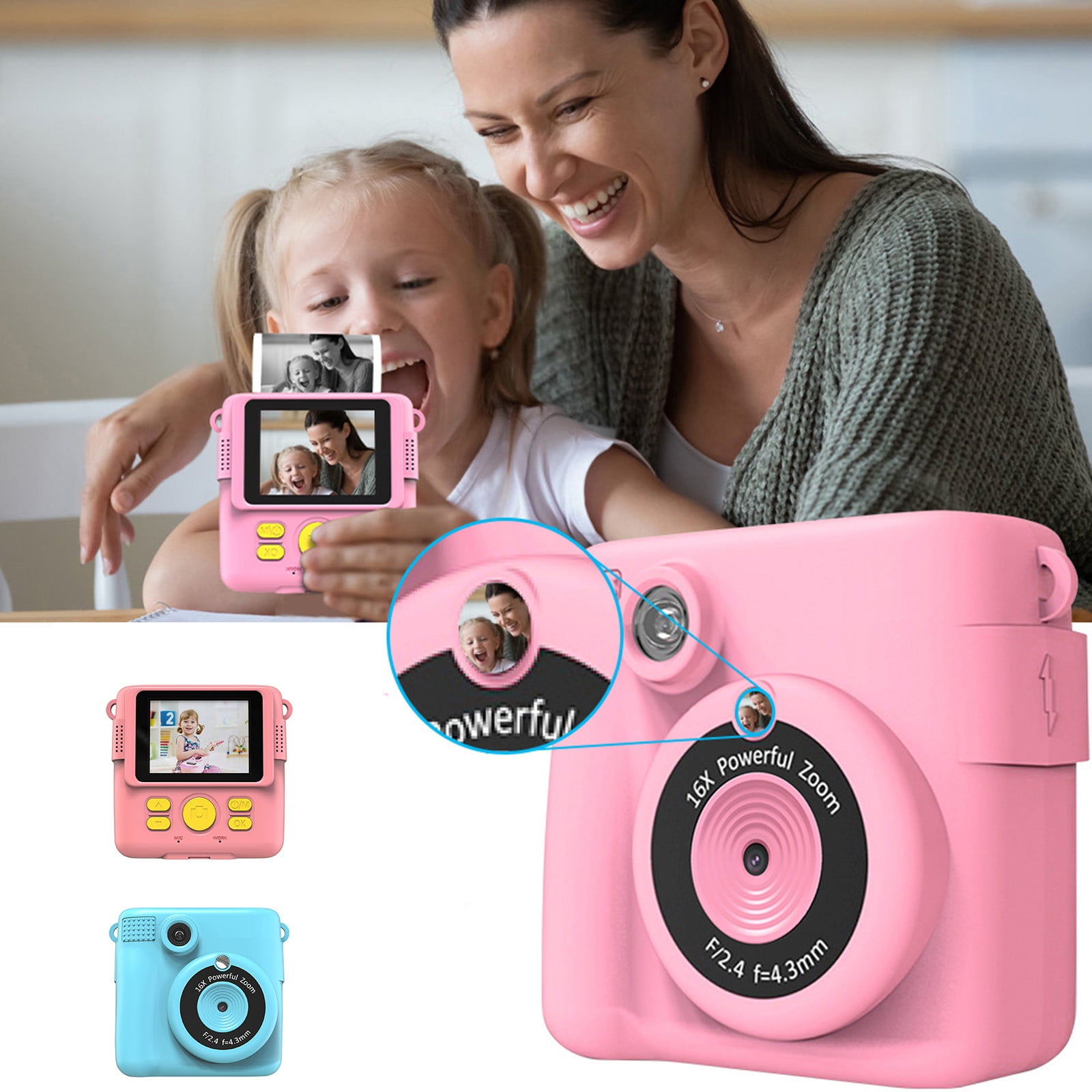 Tupukom Kids Camera Gifts for 3 to 12 Years Old Boys Girls,Mini HD ...
