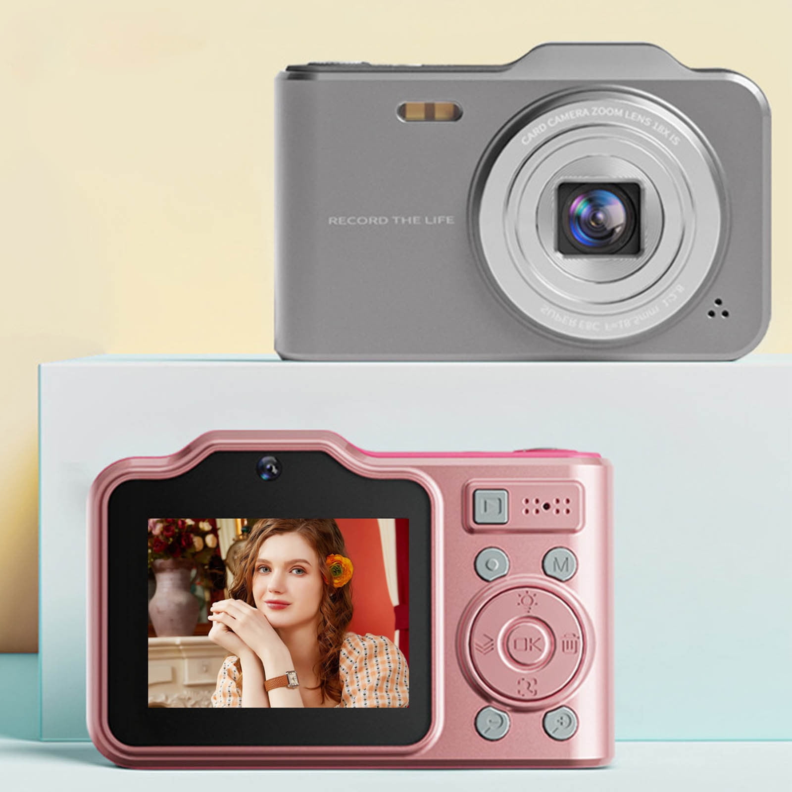 Tupukom Kids Camera Gifts for Students & Beginners,4K 48MP Digital ...