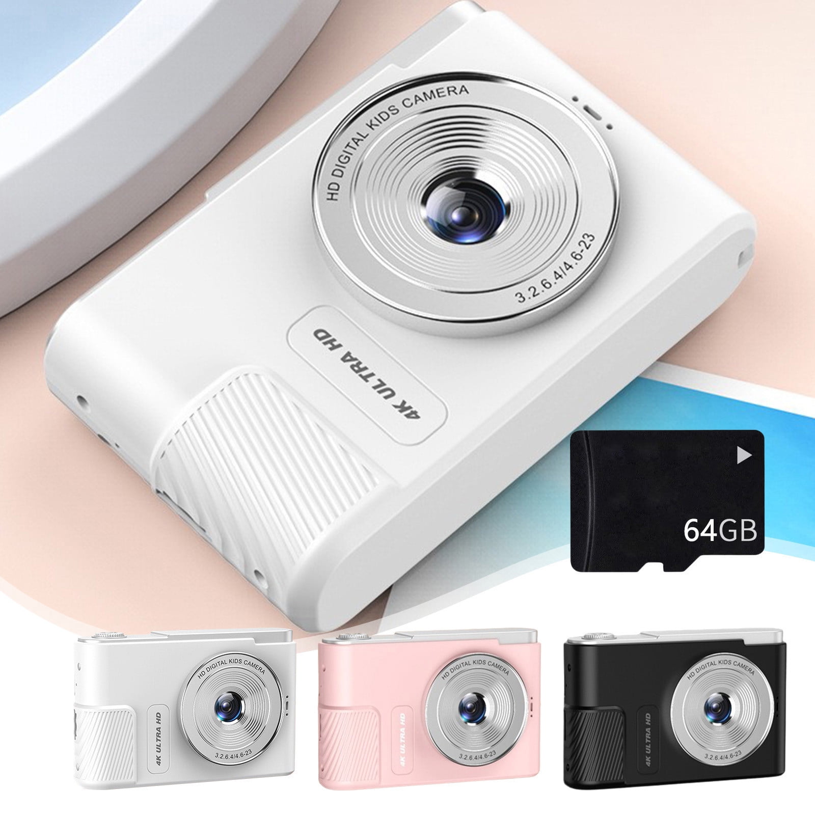 Tupukom Kids Camera Gifts for Students & Beginners,4K HD Digital Dual ...