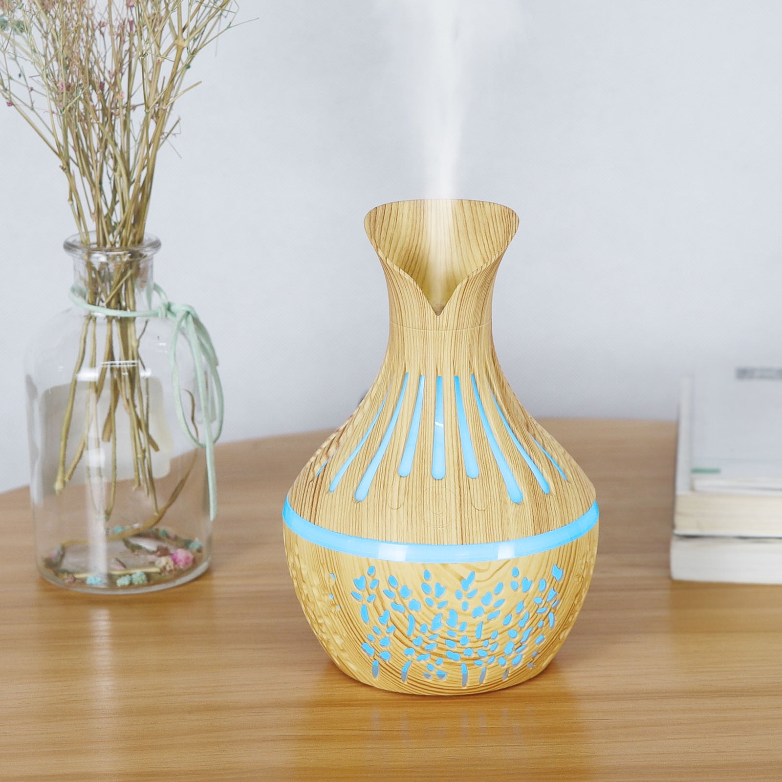 Tupukom Samll Air Humidifiers for Bedroom,Vase Silent Humidifier with ...